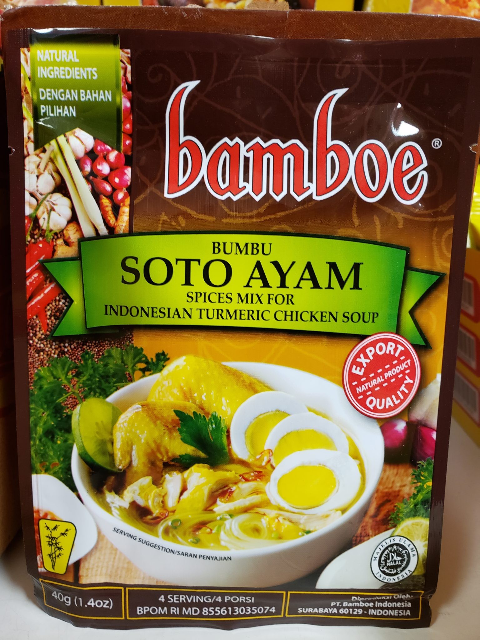 Bamboe Soto Ayam – Cafe Pendawa