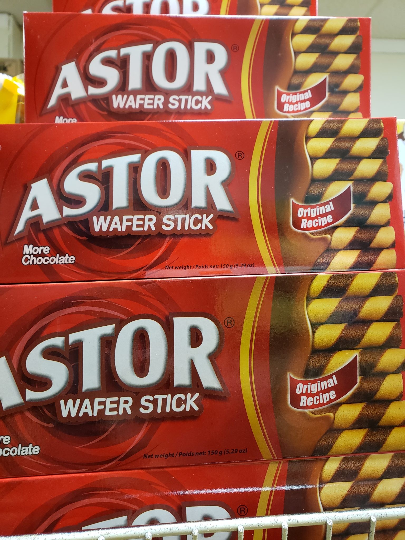 Astor Chocolate Wafer Stick Box – Cafe Pendawa