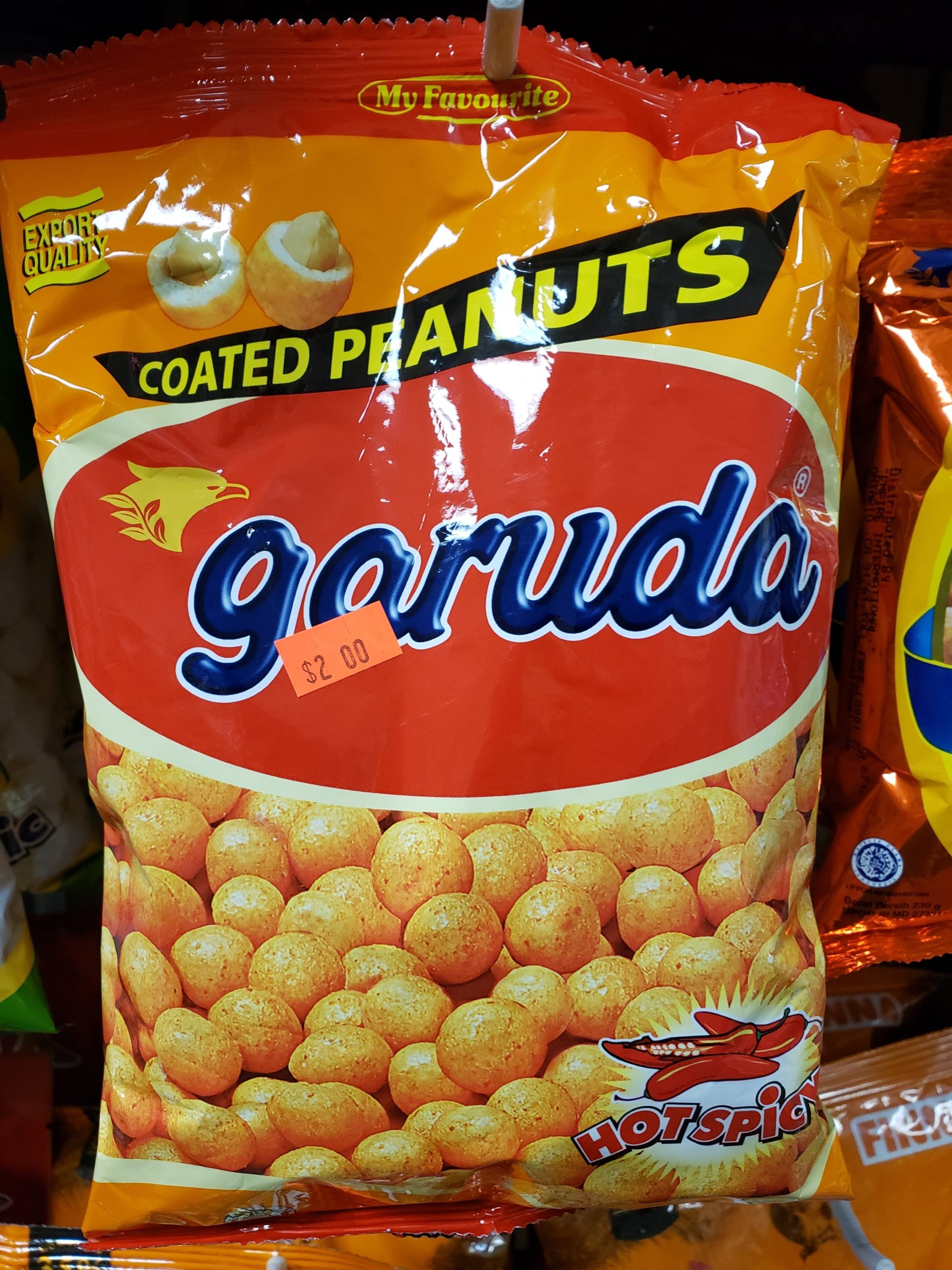 Kacang Garuda Pedas/Coated Peanut Hot Spicy – Cafe Pendawa