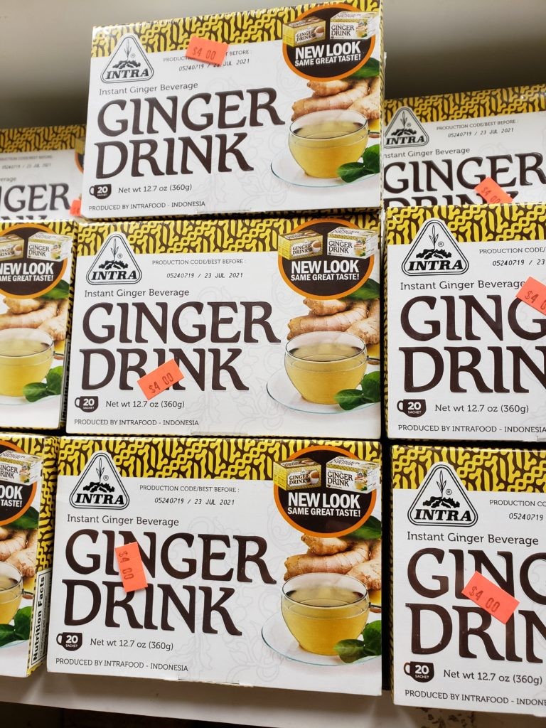 Intra Ginger Drink / Instant Ginger/Jahe wanggi Beverage – Cafe Pendawa
