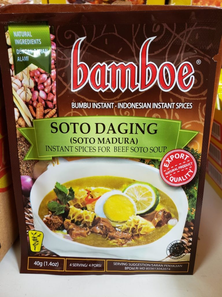 Bamboe Soto Daging/Soto Madura – Cafe Pendawa