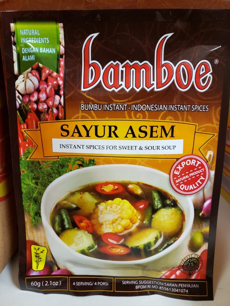 Bamboe Sayur Asem – Cafe Pendawa