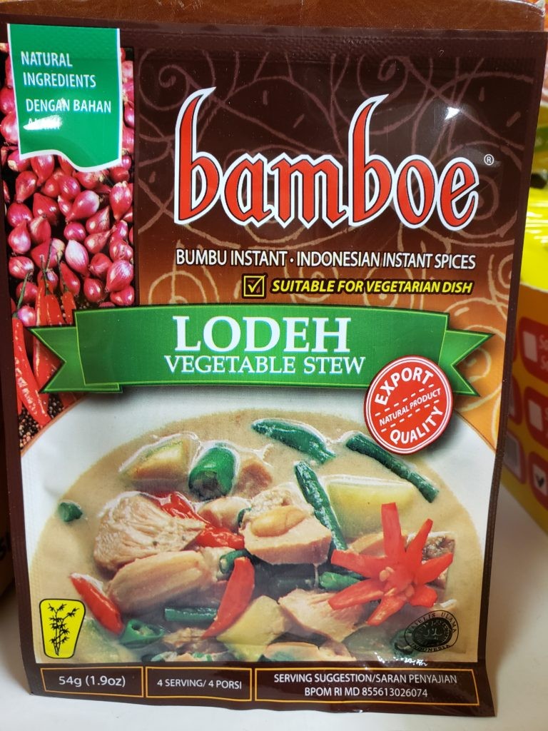 Bamboe Lodeh – Cafe Pendawa