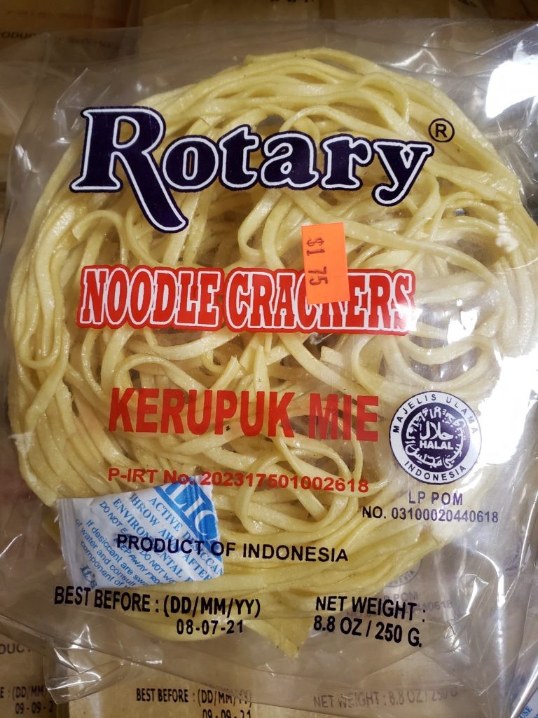Rotary Kerupuk Mie / Noodle Crackers – Cafe Pendawa