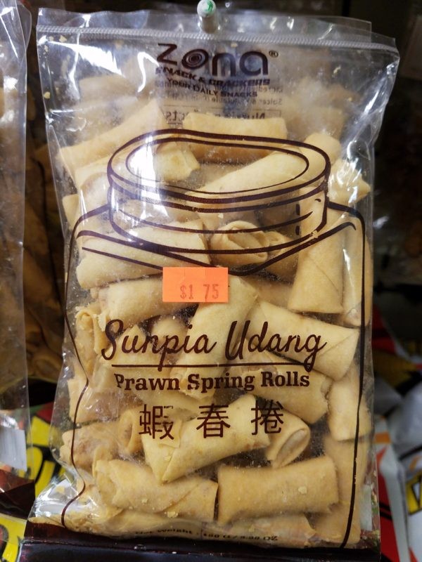 Zona Sunpia Udang / Prawn spring rolls – Cafe Pendawa