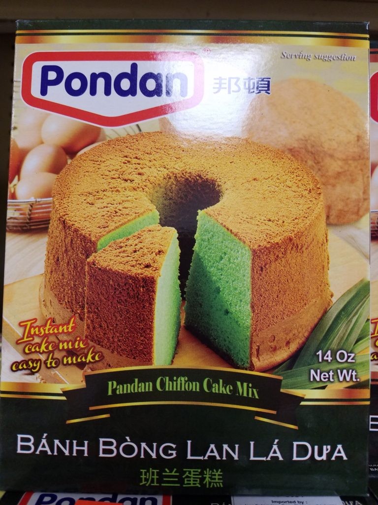 Pondan Tepung Pandan Chiffon / Pandan Chiffon cake mix – Cafe Pendawa
