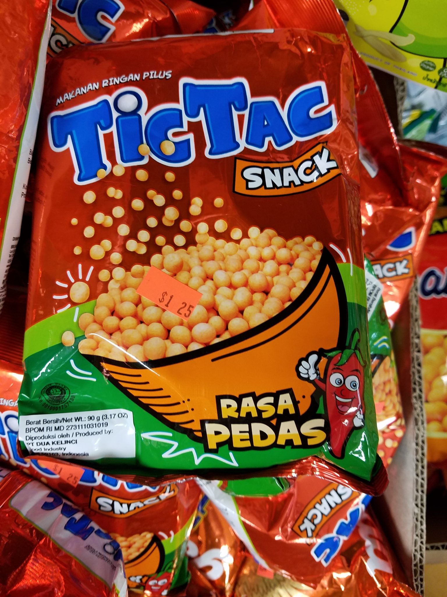 Dua Kelinci Tic Tac spicy crackers – Cafe Pendawa