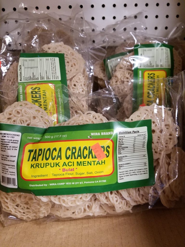Wira Tapioca Crackers (circle) / Kerupuk Aci – Cafe Pendawa