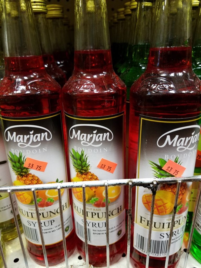 Sirup Marjan rasa aneka buah / Fruit Punch – Cafe Pendawa