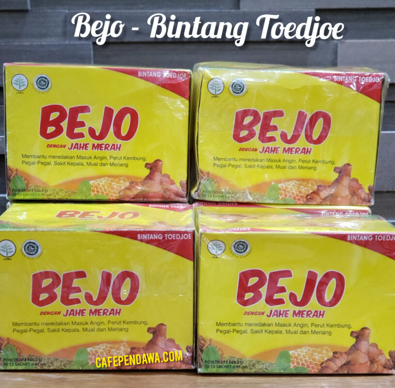 Bejo – Bintang Toedjoe Jahe Merah 12sachet – Cafe Pendawa