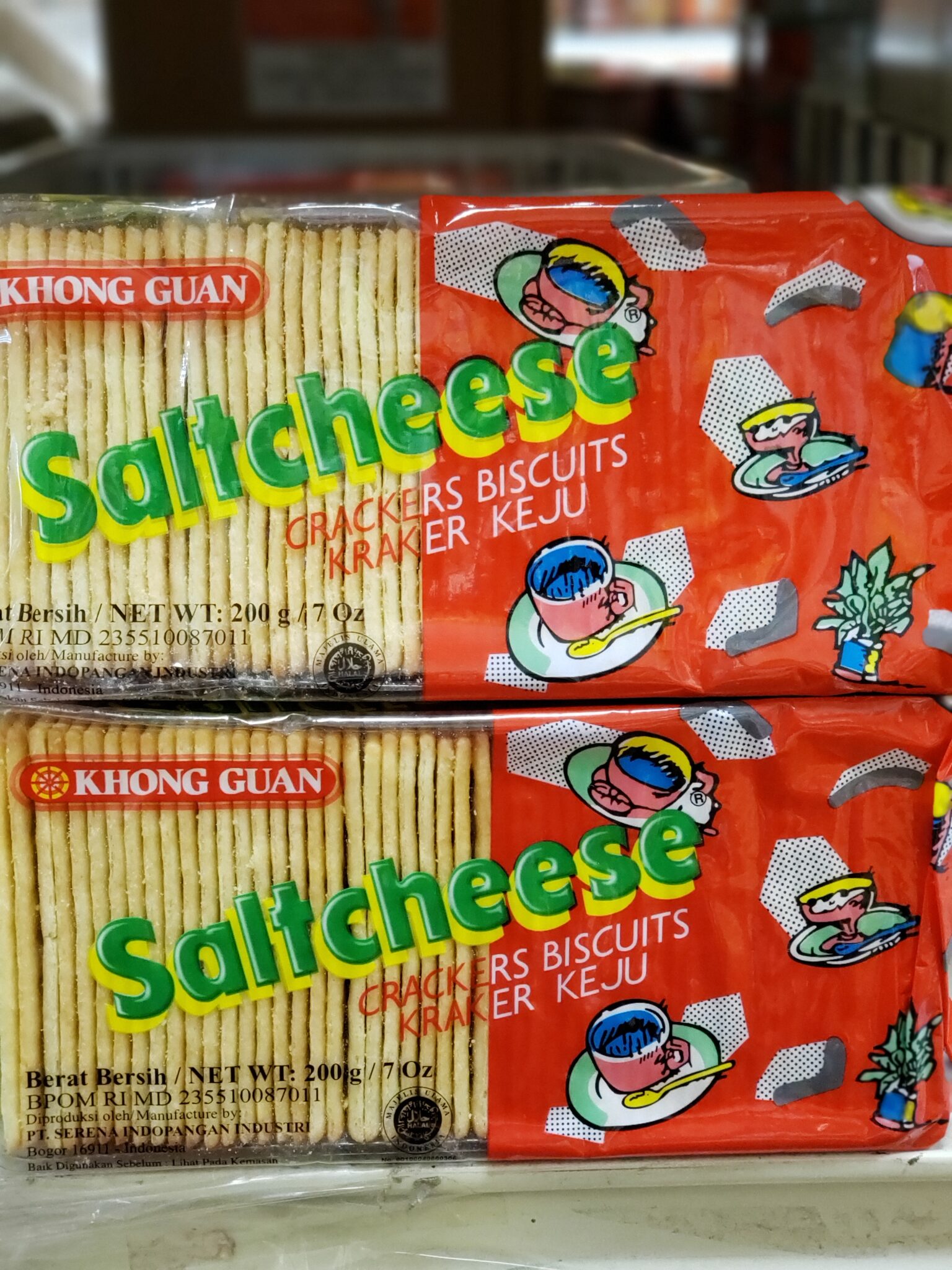 Khongguan Saltcheese Crackers Biscuits – Cafe Pendawa